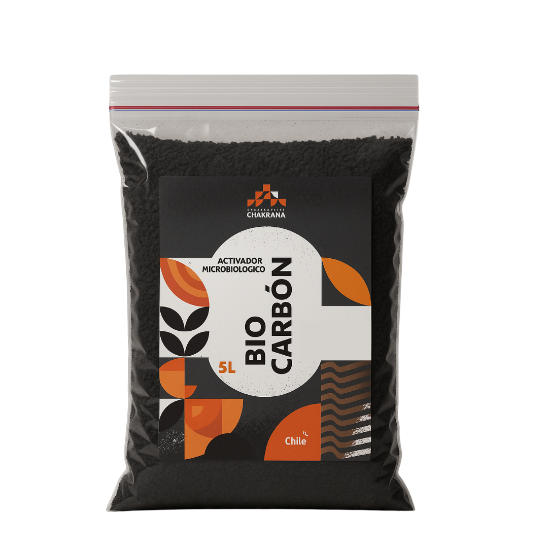 Biocarbón 5L Chakrana | Revitalizador de Suelos – Bioinsumos Chakrana